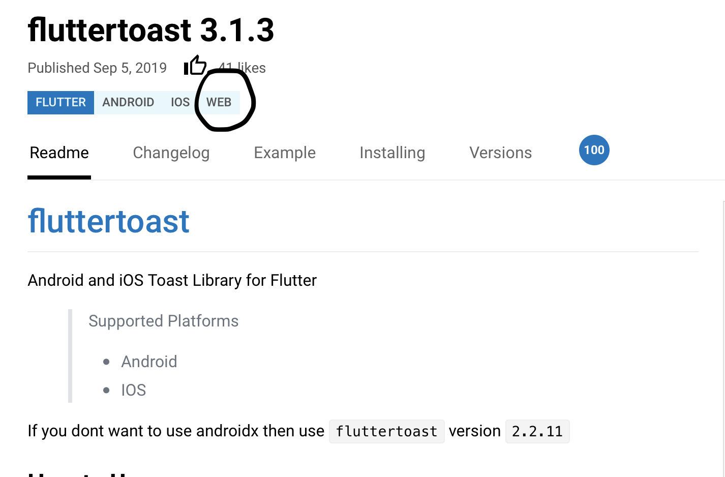 [web] this plugin is not yet supporting flutter for web · Issue #128 · ponnamkarthik ...