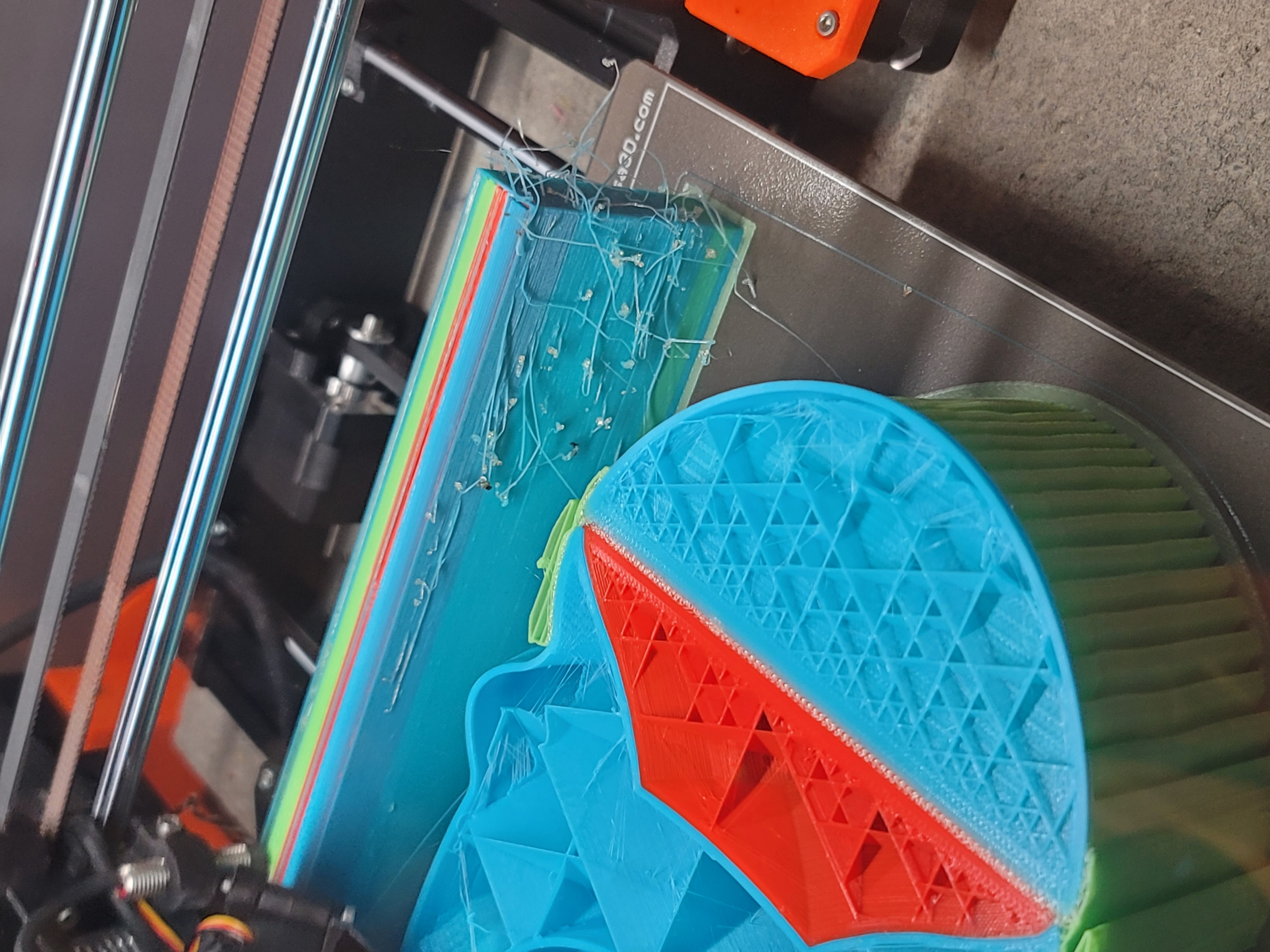 [Enhancement Request] Adjust wipe tower to wipe soluble support material fully before moving to ...