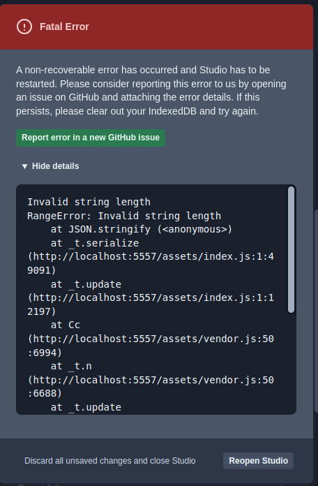 Studio has been Stopped · Issue #1174 · prisma/studio · GitHub