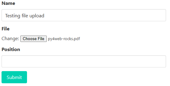 uploading file - issue with form when not accepted · Issue #770 · web2py/py4web · GitHub