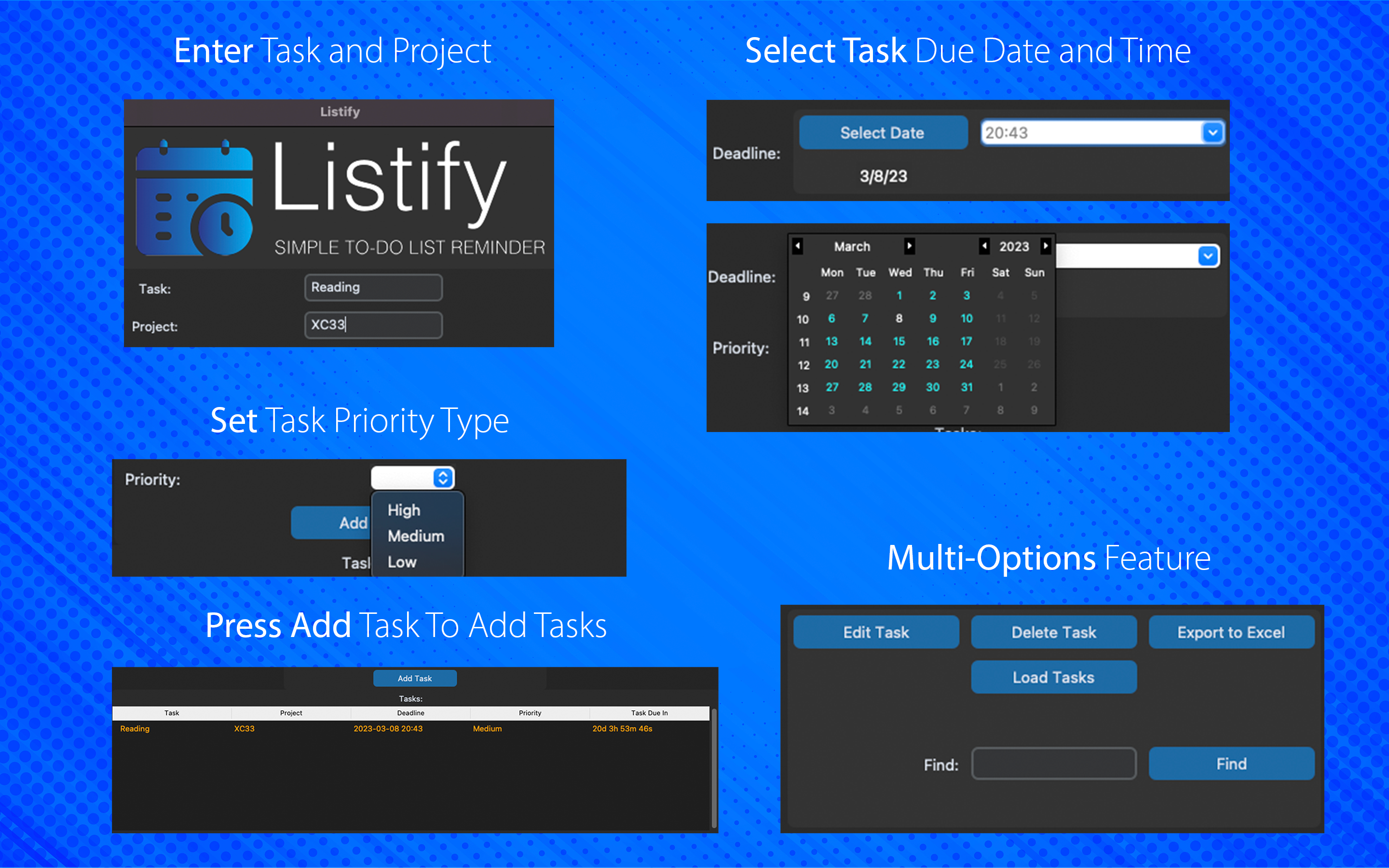 GitHub - OmeirAli/Listify: Get organized and stay on top of your to-do ...