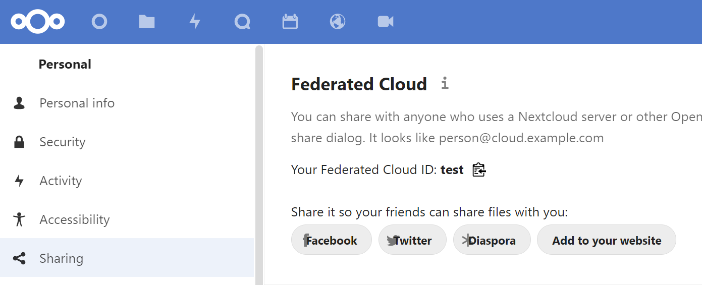 Federated cloud share icons overlap in button · Issue #30819 ...