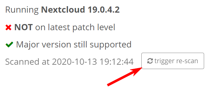 [Bug]: Security Scan complains I use outdated 19.0.3.1, but I really use 22.2.5 · Issue #31242 ...