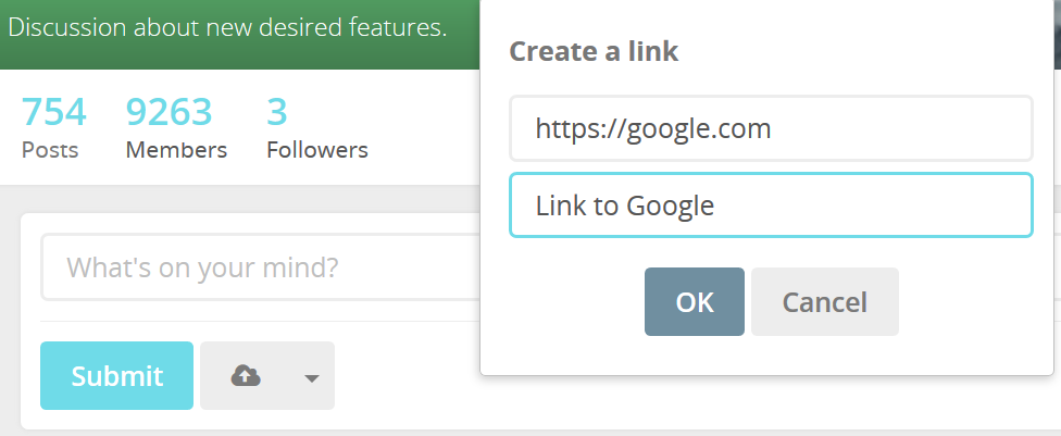 Create empty links on v1.3 · Issue #3209 · humhub/humhub · GitHub