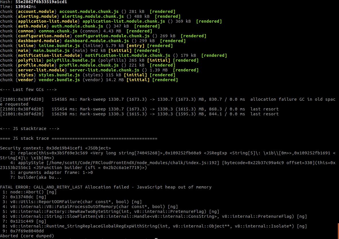 Unable To Servebuild Aot · Issue 8752 · Angularangular Cli · Github