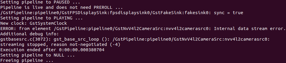 Error When Using Nvv4l2camerasrc To Get Data From A Virtual Device Created By V4l2loopback 