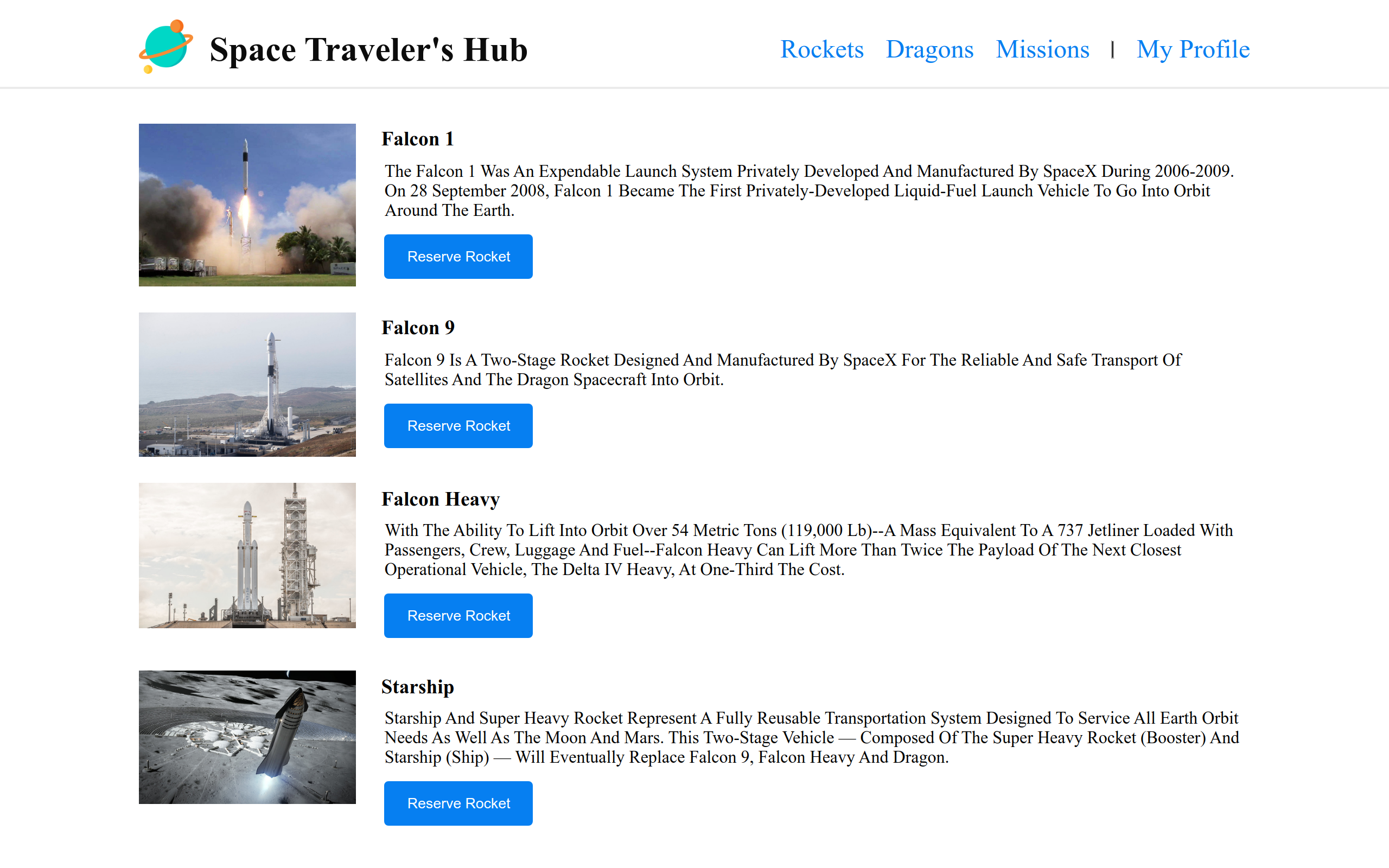 GitHub - mahabubx7/space-travellers-hub: Space Traveler's Hub is ...