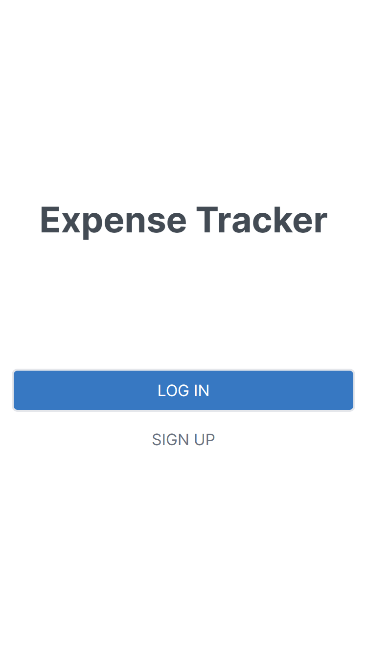 GitHub - mahabubx7/expense-tracker: This application can be used to track your expenses with ...