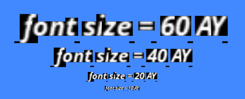 Bitmap font kerning space not correct on font scale · Issue #14775 ...
