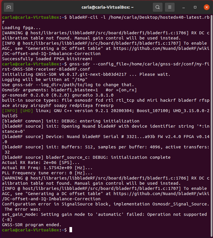 I can't generate a DC Offset table with the bladeRF · Issue #897 · Nuand/bladeRF · GitHub