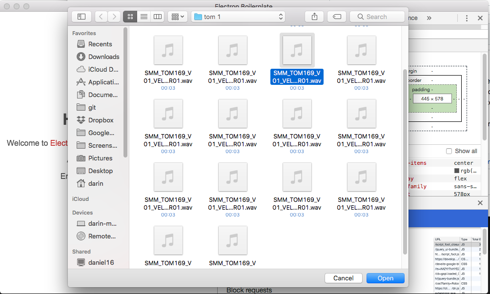 Dialog Multiselections Do Not Allow Contiguous Selection Under Macos · Issue 12425 · Electron