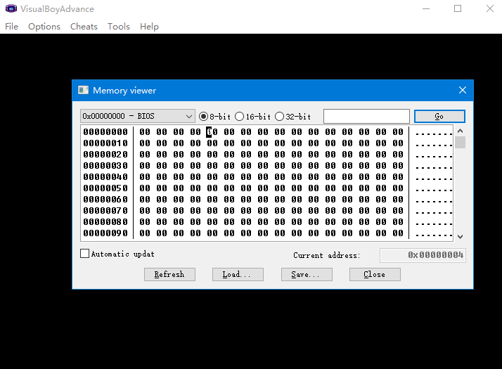[Feature request]: memory viewer · Issue #1056 · visualboyadvance-m/visualboyadvance-m · GitHub