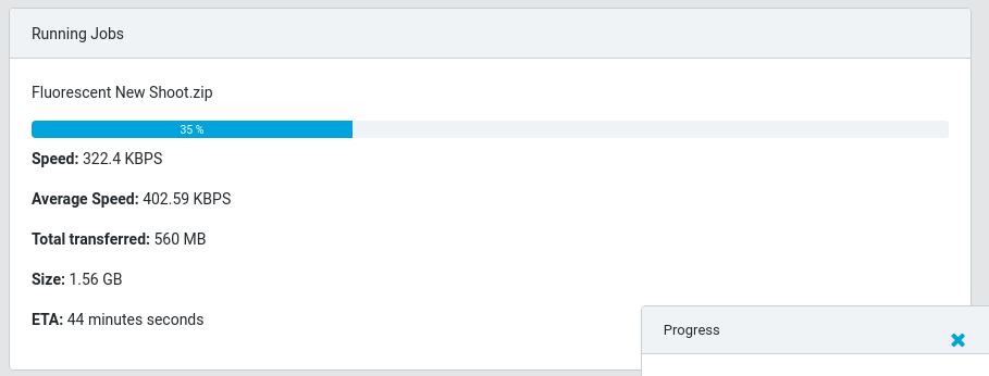 Unnecessary seconds word in ETA for dashboard · Issue #23 · rclone/rclone-webui-react · GitHub