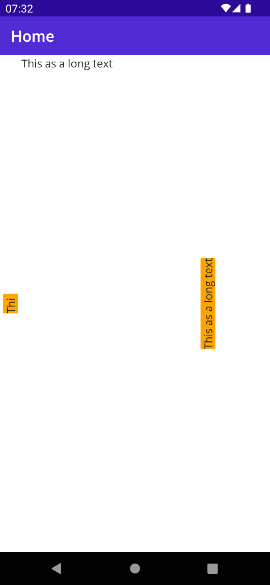 [Layout] Label Rotation=90 does not work on Windows, strange results on ...