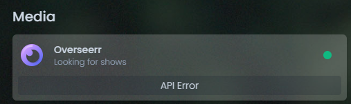[Bug] Activating any API throws 500 Errors · Issue #175 · gethomepage/homepage · GitHub
