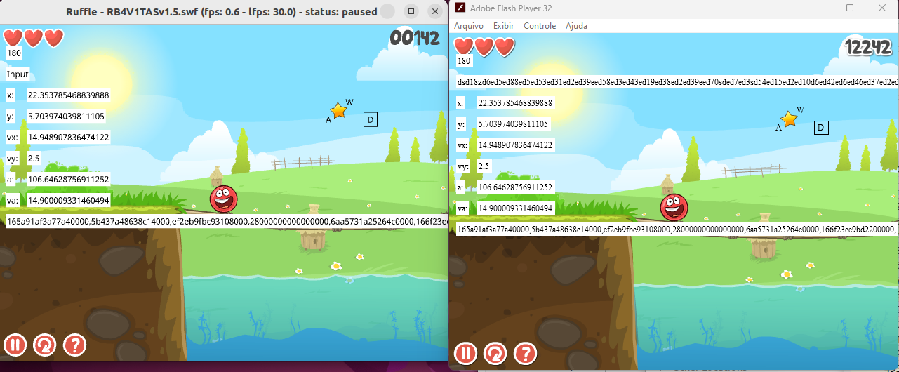 Red Ball 4 Vol. 1 Bridge Interaction With Red Ball In Ruffle Is ...