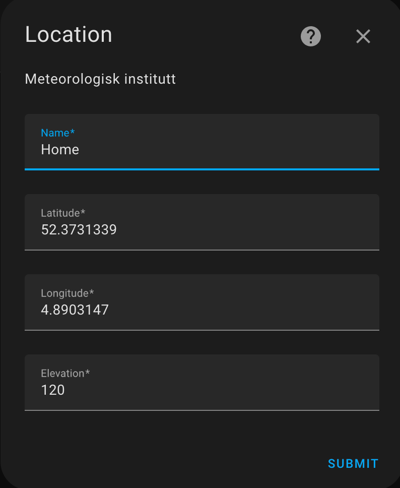 Met integration does not describe Units of Elevation (ft, m, etc) · Issue #84895 · home ...