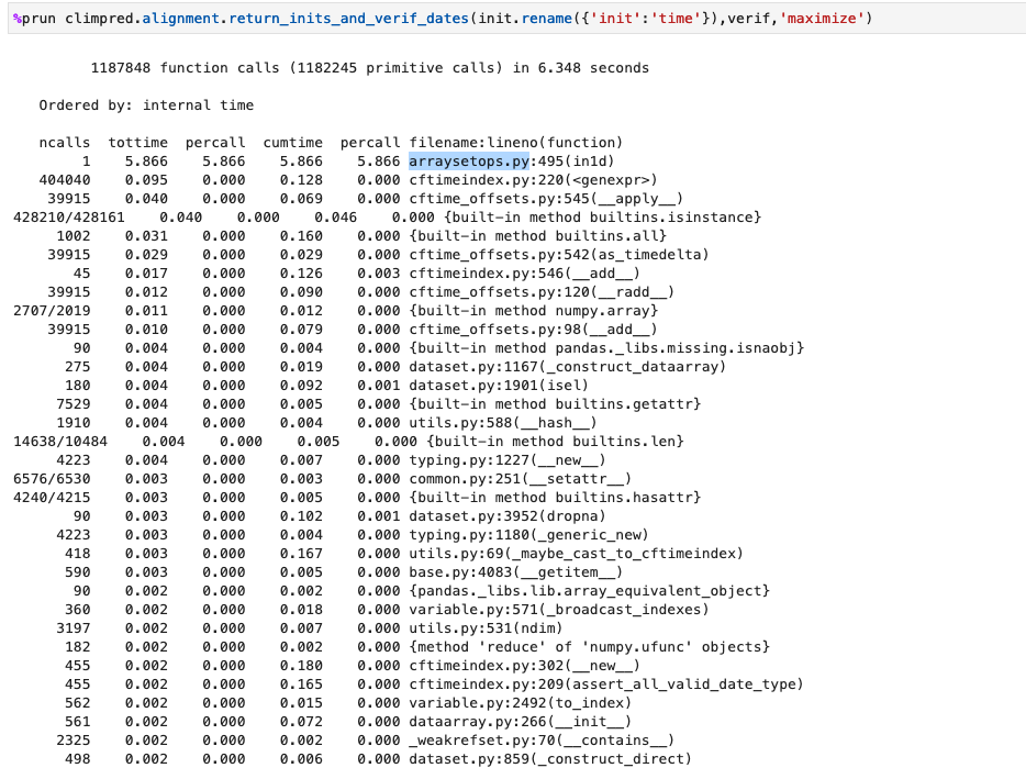 Work out how to scale `.verify()` to lots of inits · Issue #414 · pangeo-data/climpred · GitHub