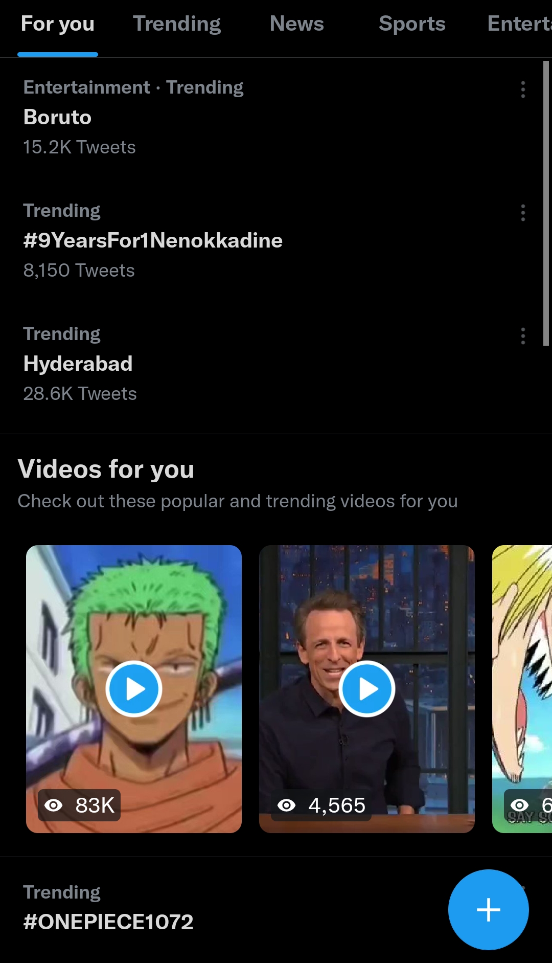 [Feature Request] Hide 'Videos for you' shelf in the Explore tab · Issue #87 · Dr-TSNG/TwiFucker ...