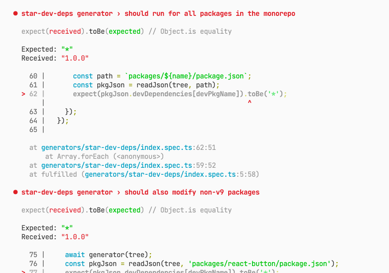 nx generators test pipeline is broken on master · Issue #20479 ...