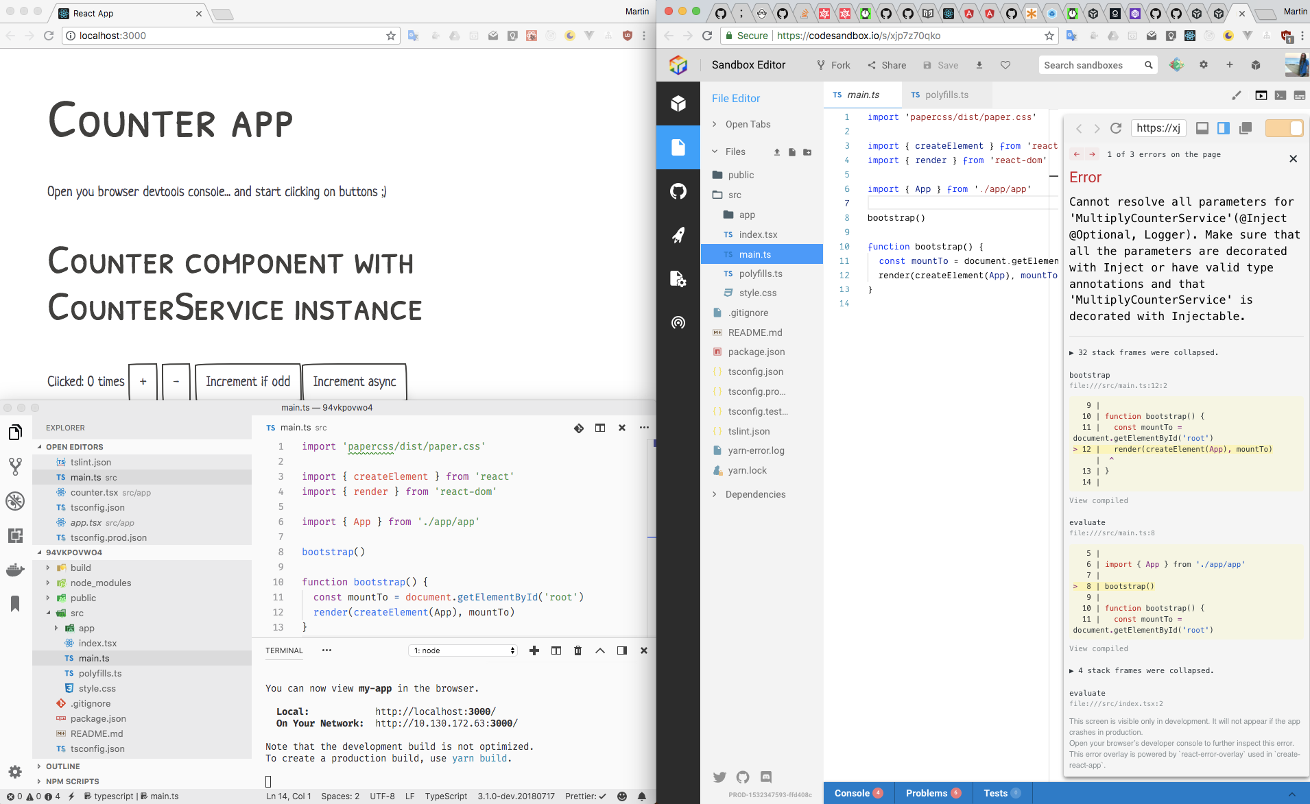 [typescript]: support emitDecoratorMetadata · Issue #1004 · codesandbox ...