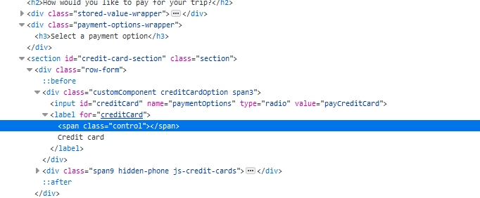 How to click Radio button within a span class? · Issue #20519 · microsoft/playwright · GitHub