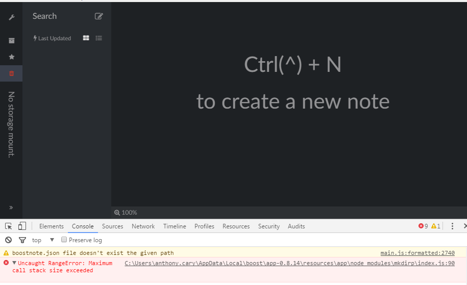 Storage won't load, console logging error "cannot read property 'className' of null" · Issue ...