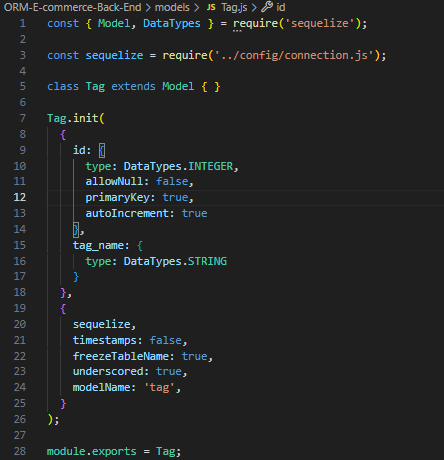 GitHub - DaelenWall/ORM-E-commerce-Back-End: UConn Bootcamp Chapter 9 ORM Challenge