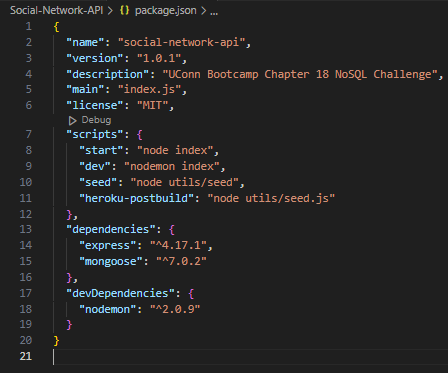 GitHub - DaelenWall/Social-Network-API: UConn Bootcamp Chapter 18 NoSQL Challenge