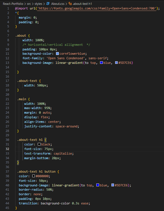 GitHub - DaelenWall/React-Portfolio: UConn Bootcamp Chapter 20 React ...