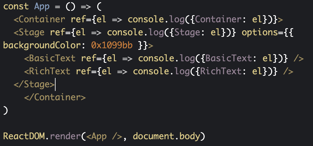 Typescript Intrinsicelements · Issue 213 · Pixijspixi React · Github