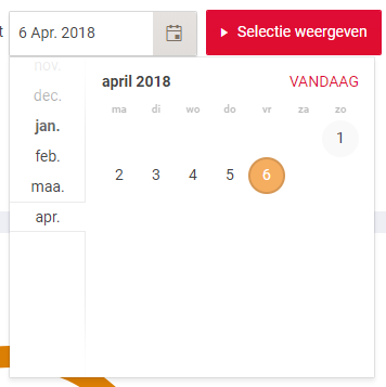 Datepicker have choice for navigation bar with month instead of fullyear name for the first ...
