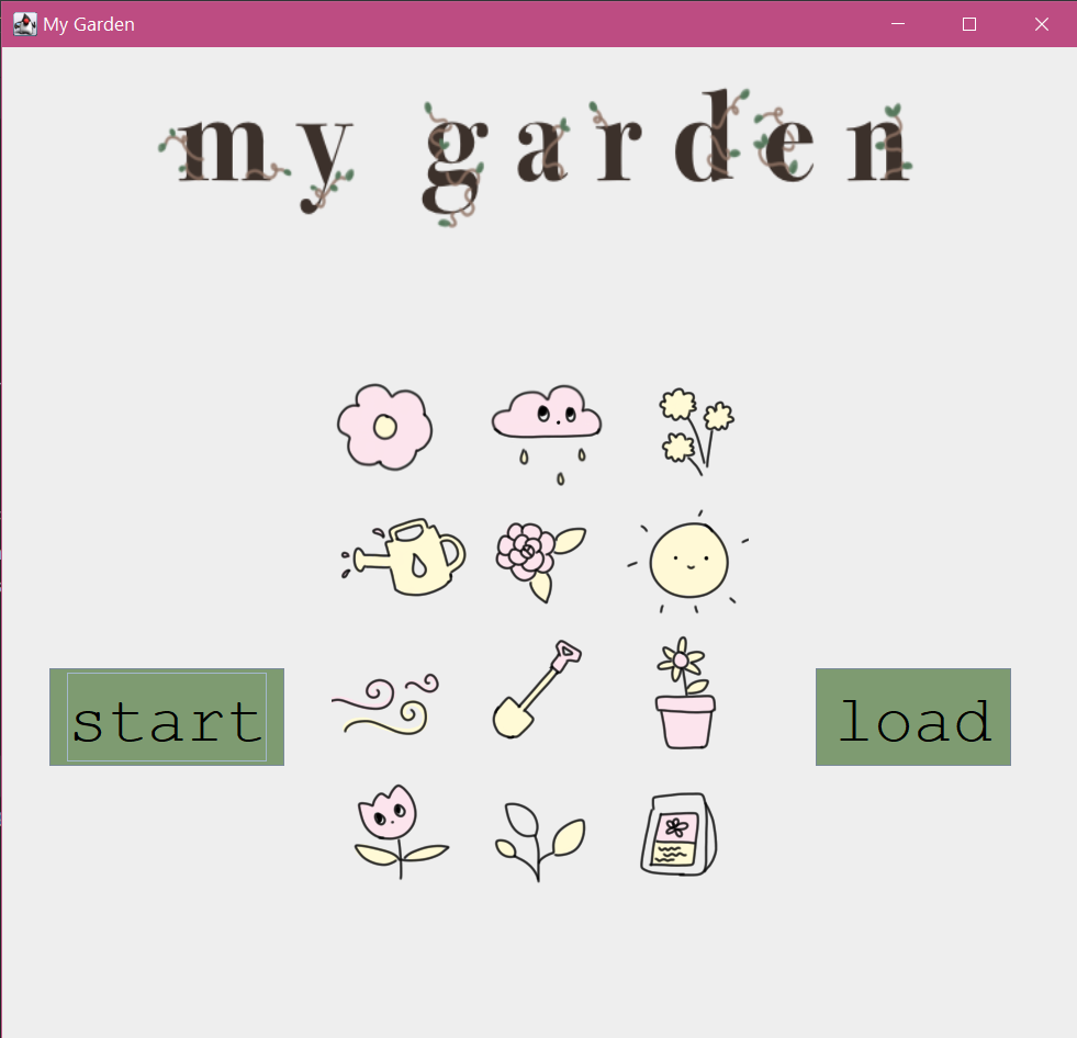 Github Ariannequon Garden Simulator A Simple Term Project From My