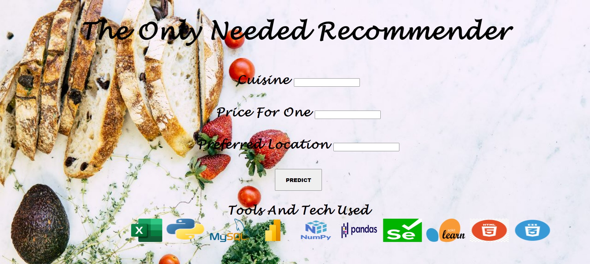 GitHub - dhananjay-metangale/Restaurant-Recommendation-Model: Build ...