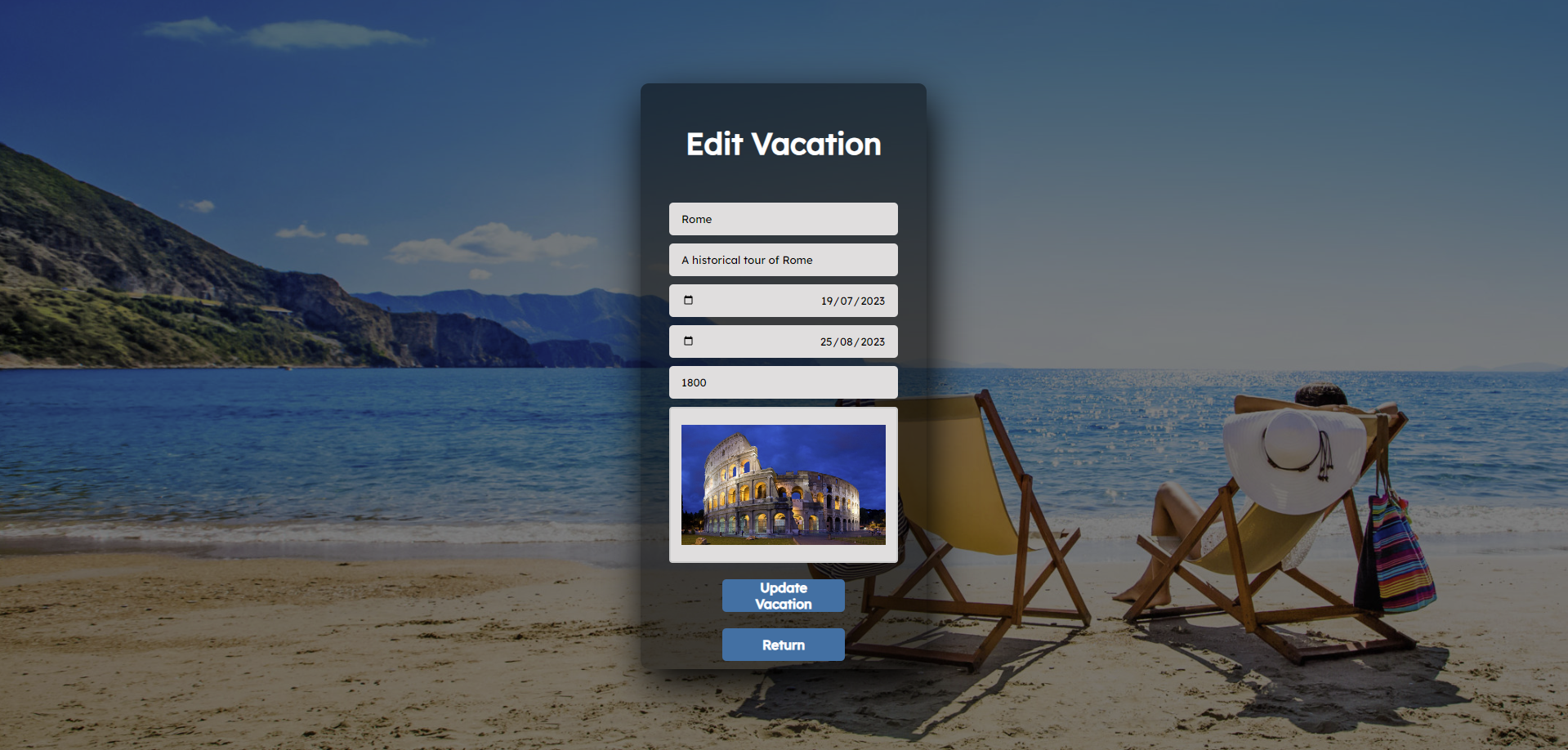 GitHub - lironamy/HolidayPicker: Vacation Management App: A full-stack ...