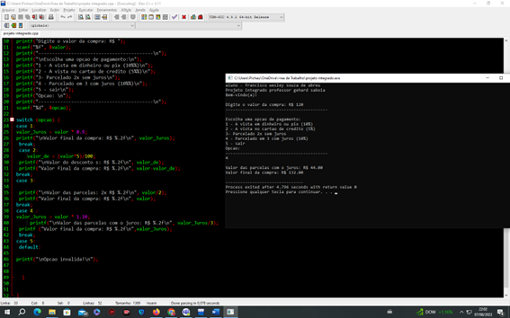 GitHub - Wesleyszs/projeto-integrado-pagamento: projeto integrado do 2 semestre da faculdade cdl