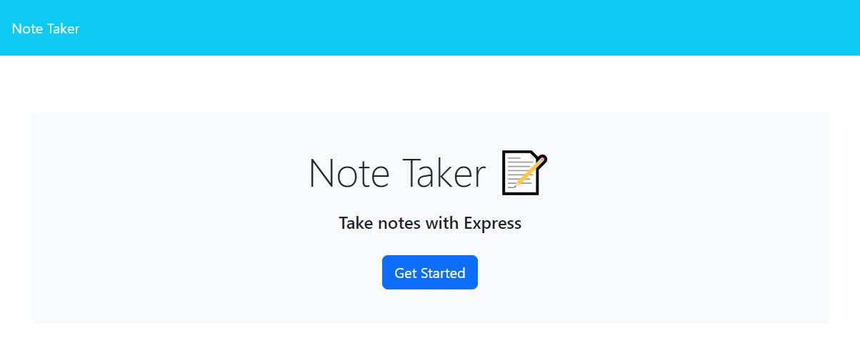 GitHub - ctalv/note-taker: Module 11 Challenge