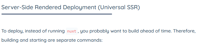 Server Rendered Deployment (Universal) · Issue #33 · nuxt/create-nuxt-app · GitHub