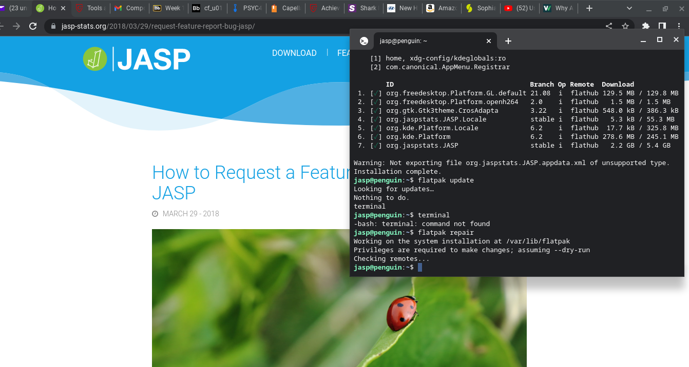 [Feature Request]: unable to install · Issue #1959 · jasp-stats/jasp-issues · GitHub
