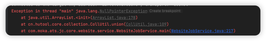 CollUtil.union 如果两个coll都是null的话会有空指针问题 · Issue #2849 · dromara/hutool · GitHub