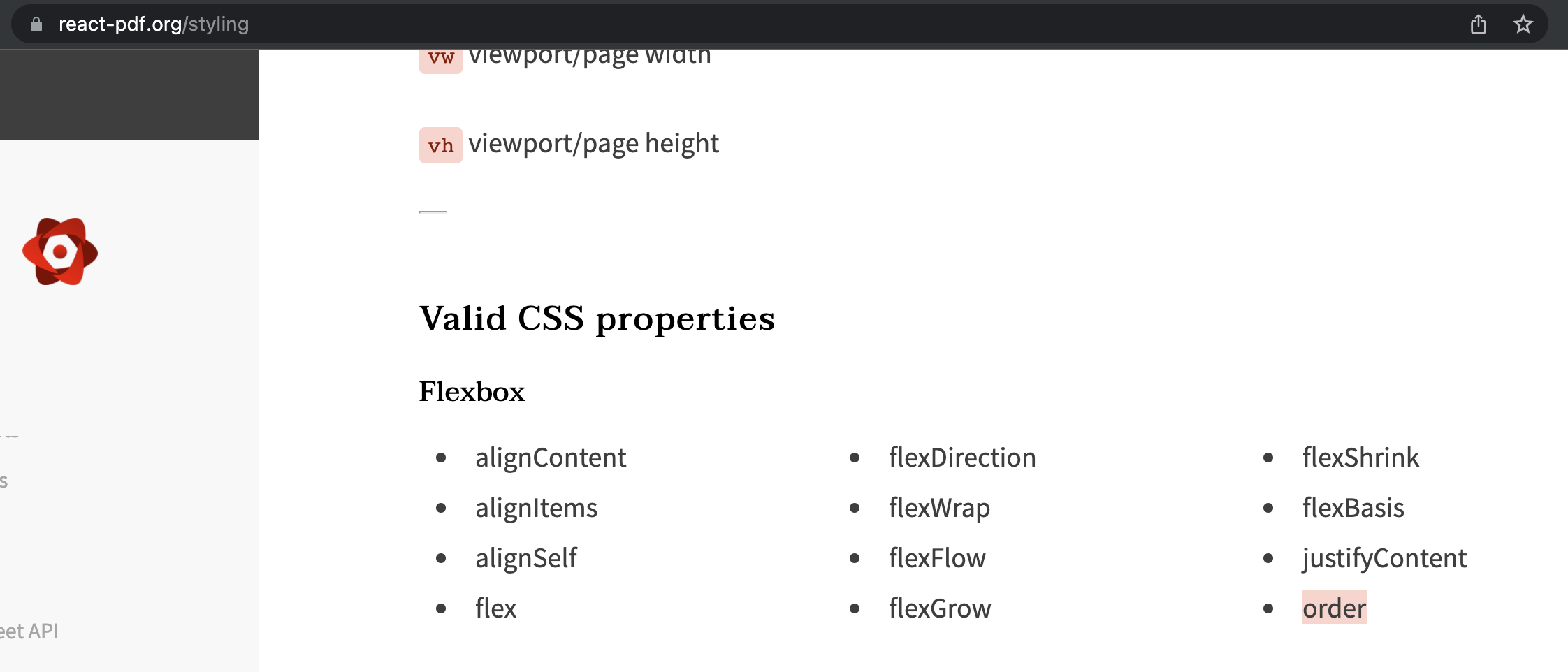Flex `order` does not work · Issue #1340 · diegomura/react-pdf · GitHub