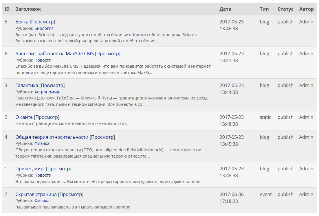 Как в sitemap_cat реализовать фильтрацию по типу записи? · Issue #203 · maxsite/cms · GitHub