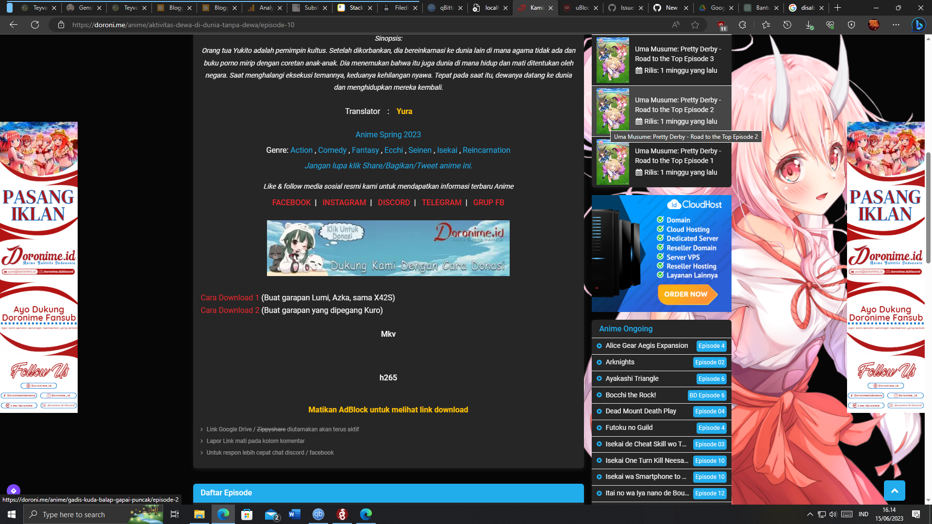 doroni.me: detection · Issue #18518 · uBlockOrigin/uAssets · GitHub