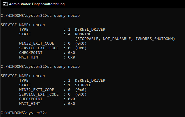 NPCAP 1.71 & 1.72 is not completely removed after an unistall · Issue #657 · nmap/npcap · GitHub