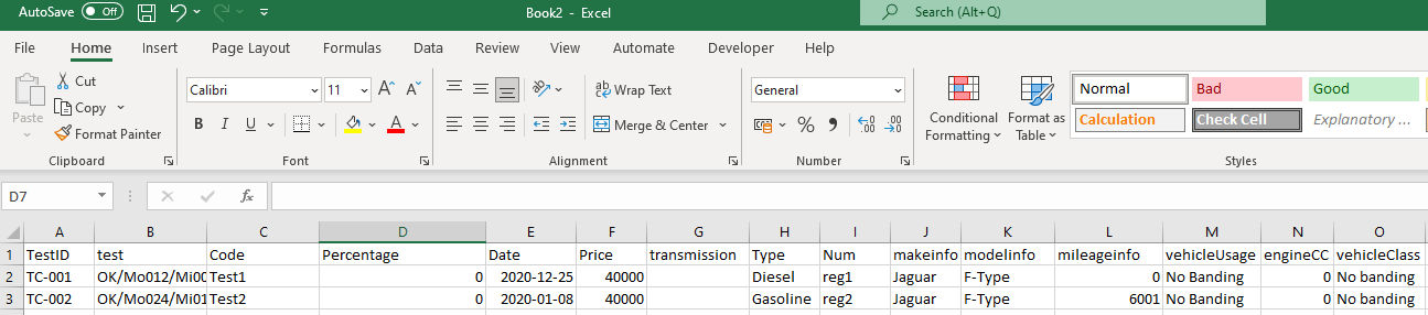 Values are not populating in request while running automated csv file · Issue #11611 ...