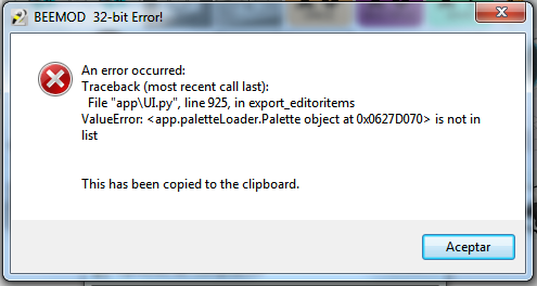 BEEmod 4.41-beta3: Occasional crash after exporting · Issue #1709 · BEEmod/BEE2.4 · GitHub