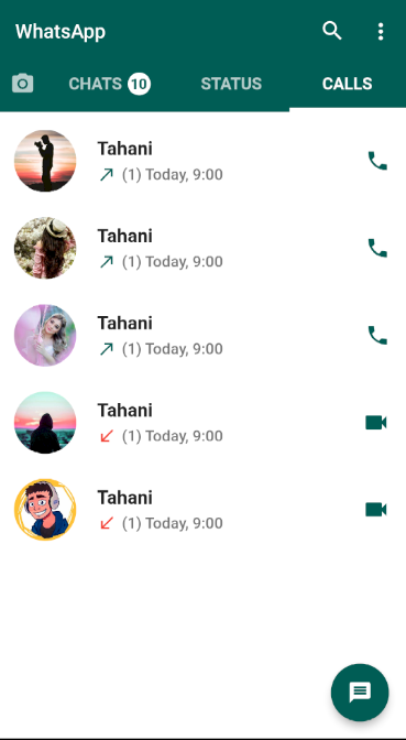 Github Tasneem403whatsapp Ui Flutter This Is A Whatsapp Ui Only Made By Flutter