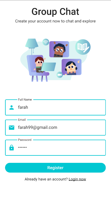 GitHub - Tasneem403/chat-group: This is a chat group made by flutter ...