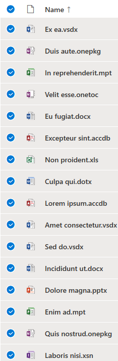 Fabric UI DetailsList should allow me to change circle check boxes to ...
