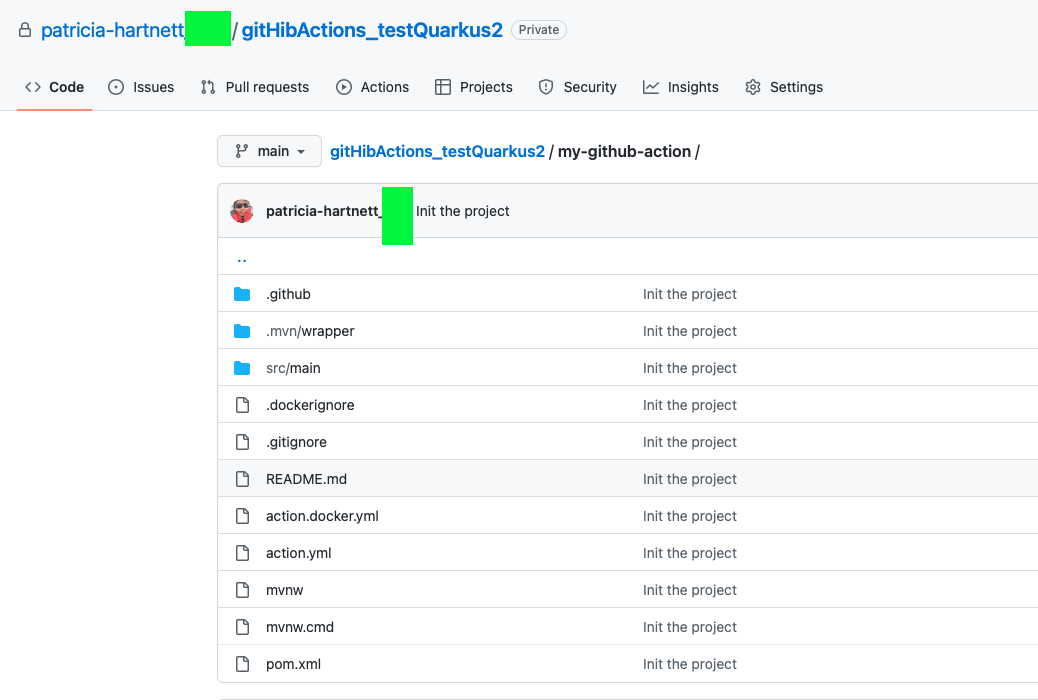 Unable to resolve action , repository not found · Issue #105 · quarkiverse/quarkus-github-action ...